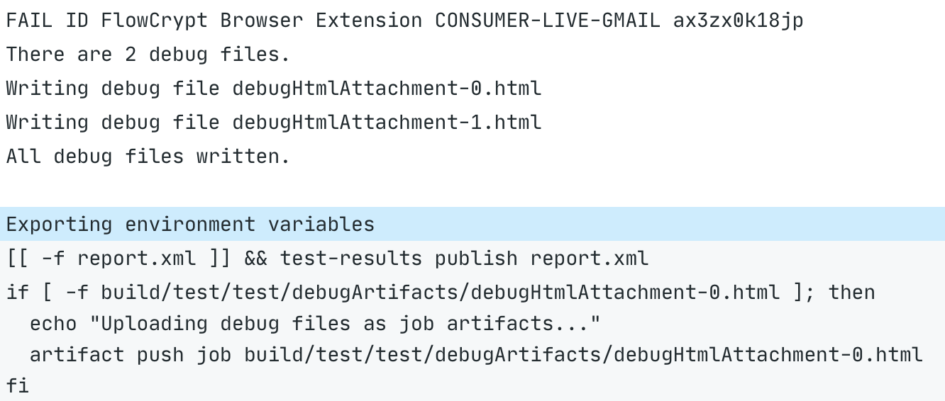 Semaphore storing only 1 debug attachment · Issue #5113 · FlowCrypt/flowcrypt-browser · GitHub