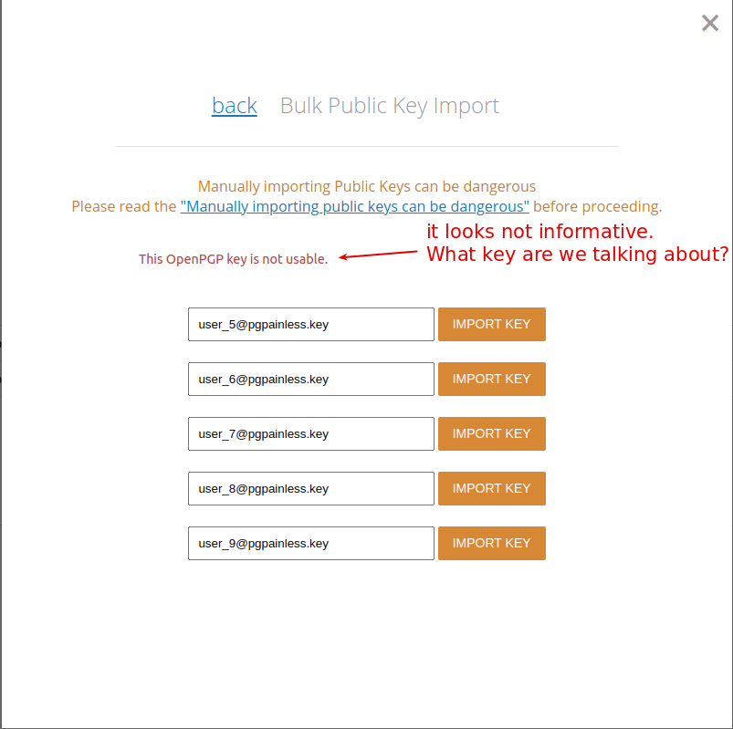 Improve Ui For Contact Keys Import Error · Issue 5147 · Flowcryptflowcrypt Browser · Github 5109