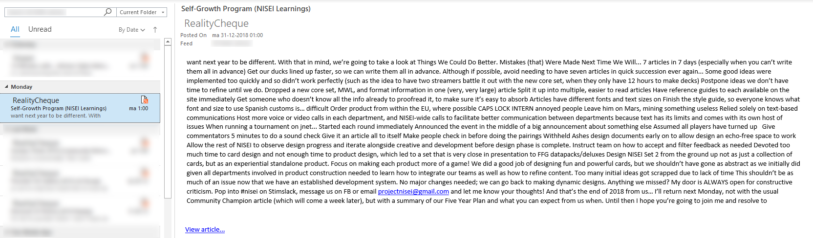 RSS feed missing some text and formatting · Issue #26 · Project-NISEI/project-nisei · GitHub