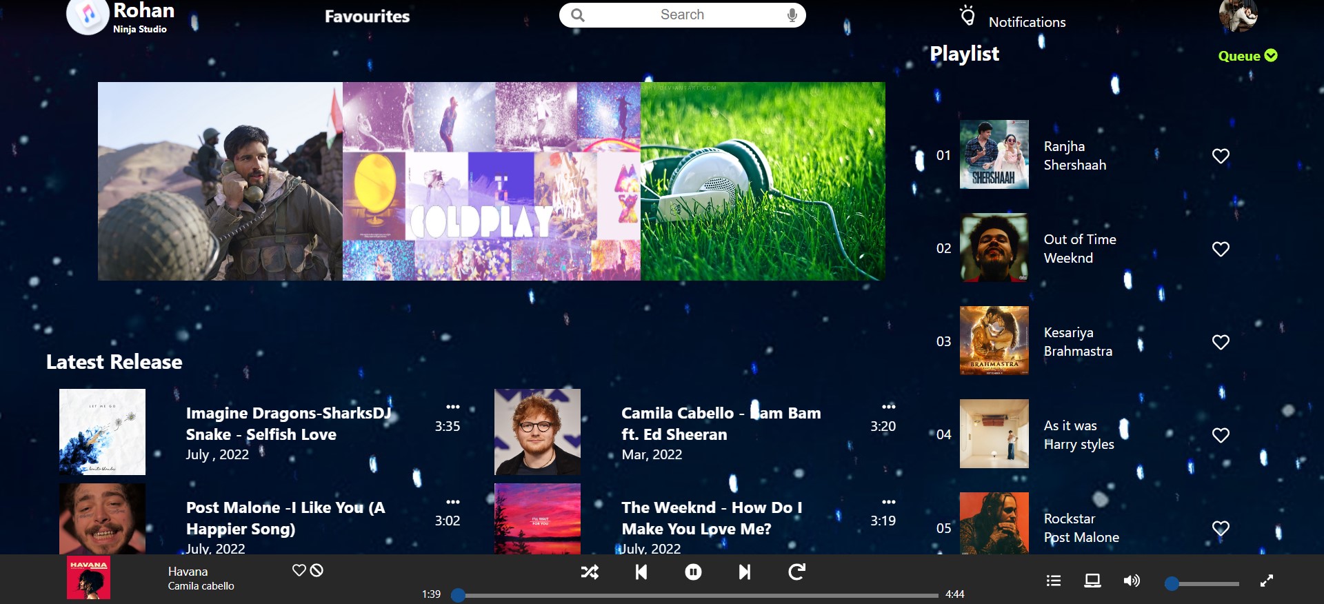GitHub - THAMITHA/music-player
