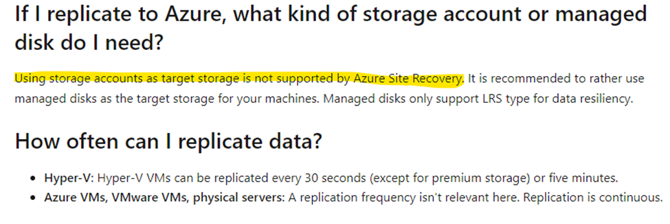Where will Site Recovery replicated data be saved? · Issue #93557 · MicrosoftDocs/azure-docs ...