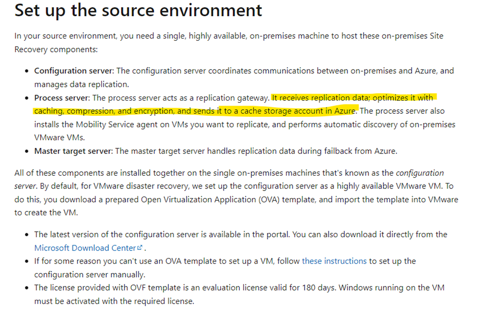 Where will Site Recovery replicated data be saved? · Issue #93557 · MicrosoftDocs/azure-docs ...