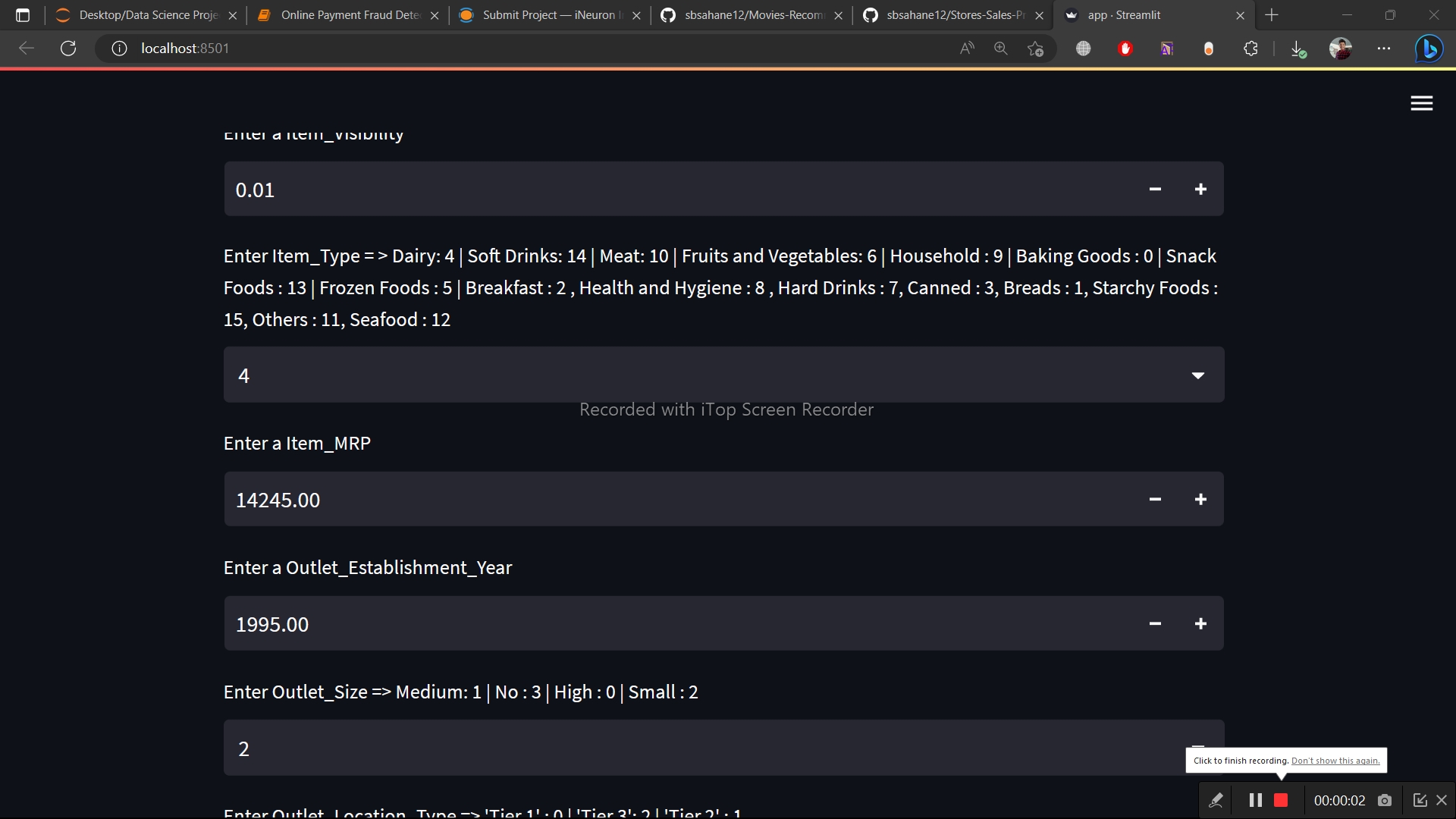 GitHub - sbsahane12/Stores-Sales-Prediction