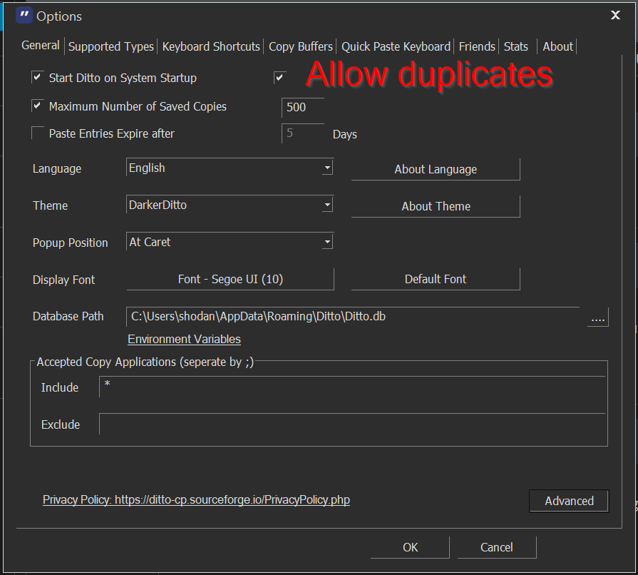Feature suggestion : quicker access/ more visible access to the "Allow ...