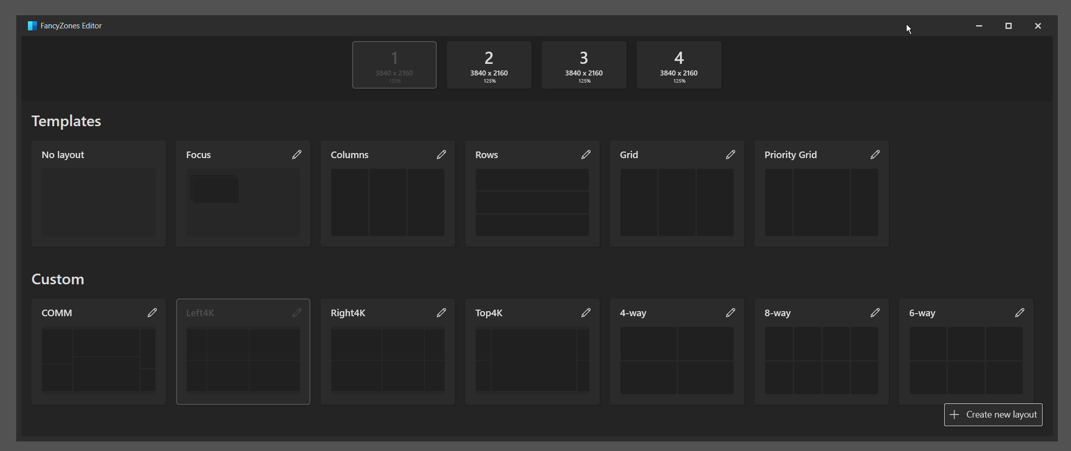 Fancyzone Add Shortcut To Fancyzone Settings From The Fancyzone