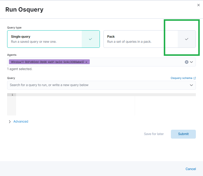 [Bug] Screenshot for `Run Osquery from alerts` is not updated as per ...