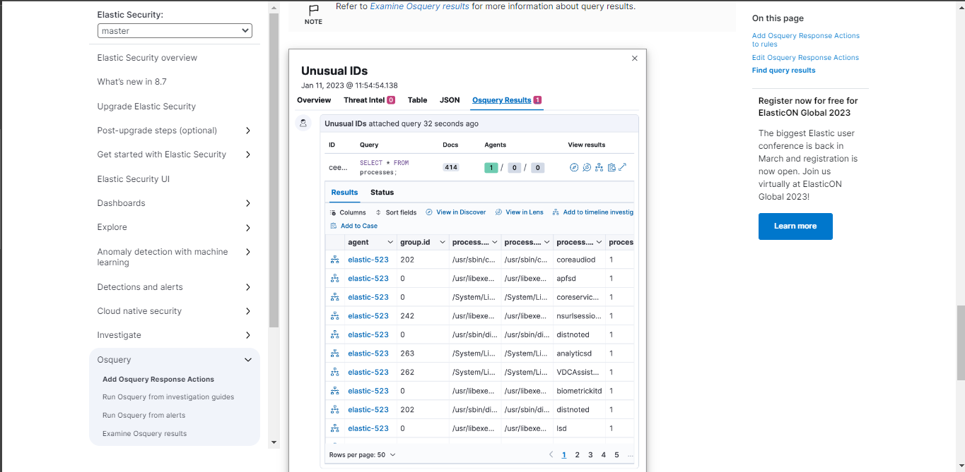 [BUG] Incorrect Screenshot for `Osquery Results` under Alerts Detail flyout. · Issue #2866 ...