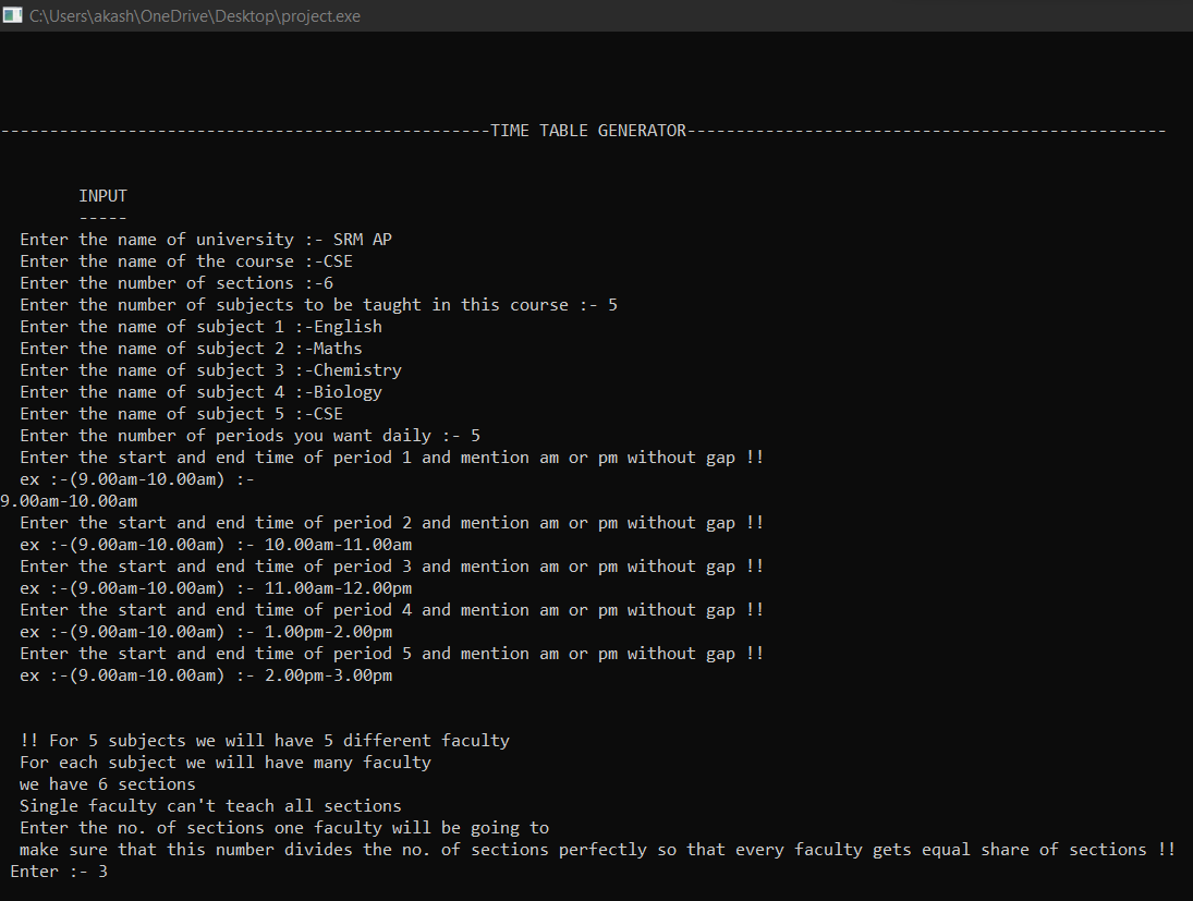 GitHub - akashmeruva9/Time-Table-Generator GitHub - akashmeruva9/Time-Table-Generator