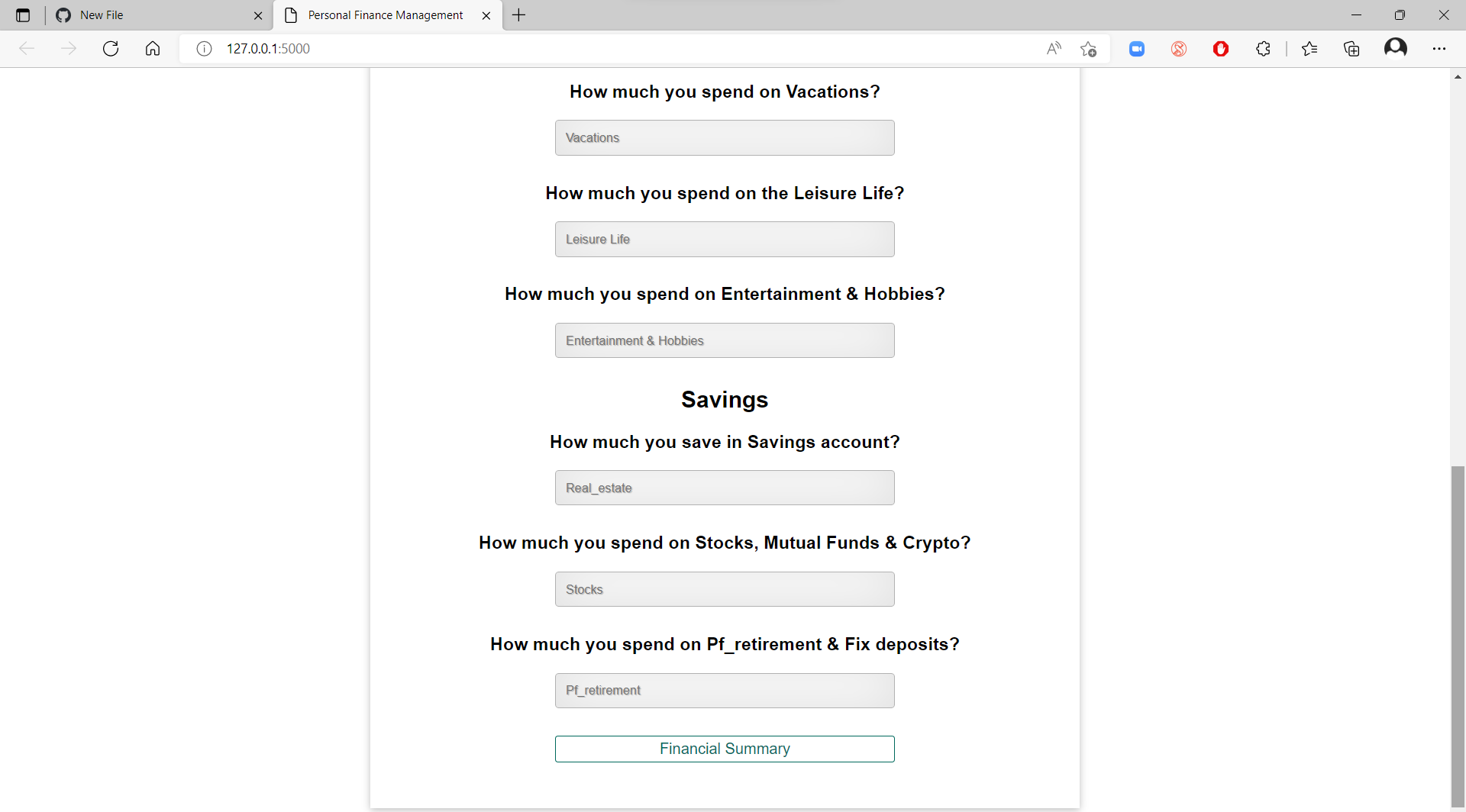 GitHub - dwijdua/Personal_Finance_Management-main