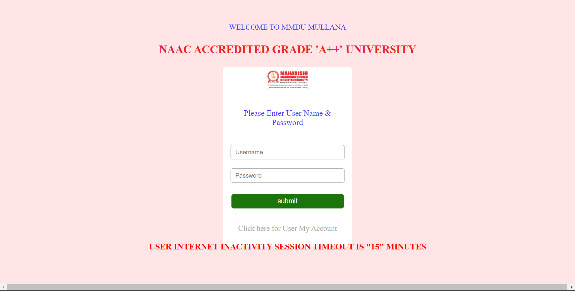 GitHub - imnitish227/MMDU-WiFi-Login-Page: MMDU is a university in ...