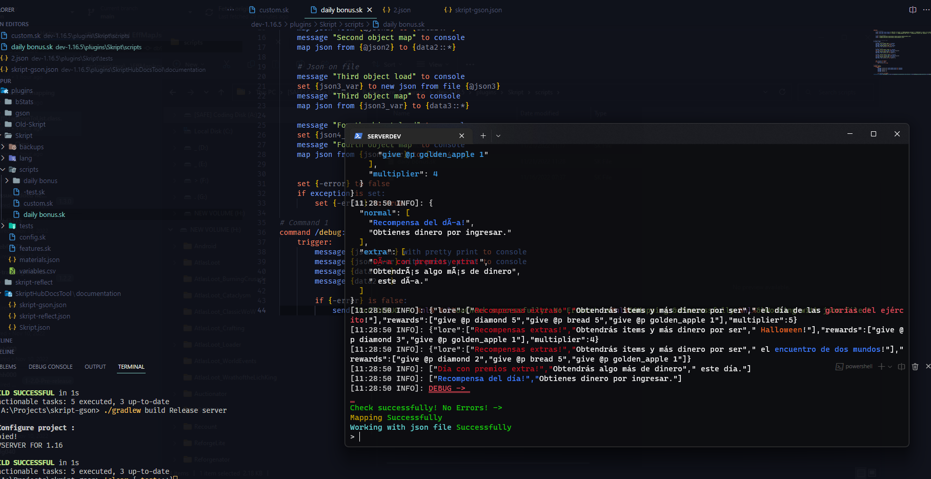 Error log for v1.1.3 (possible error in map function) · Issue #3 · cooffeeRequired/skJson · GitHub