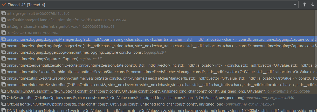 Android: Crash on ARM device · Issue #8521 · microsoft/onnxruntime · GitHub
