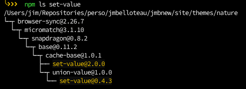 NPM set-value & mixin-deep deprecations warnings · Issue #1702 · BrowserSync/browser-sync · GitHub