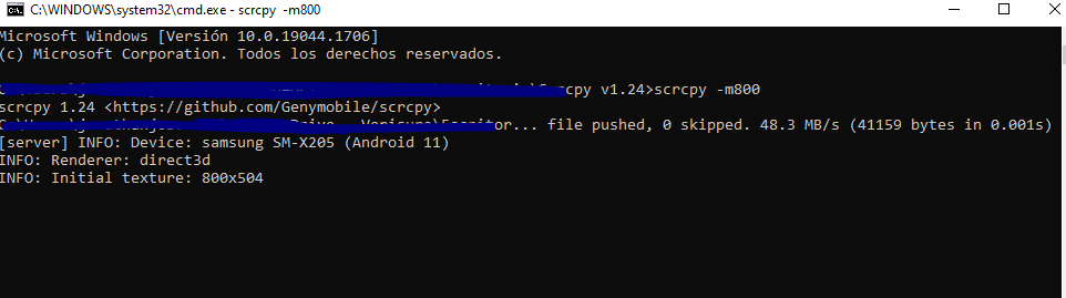 Green screen Android 11 Galaxy TAB8 SM-X205 · Issue #3299 · Genymobile ...