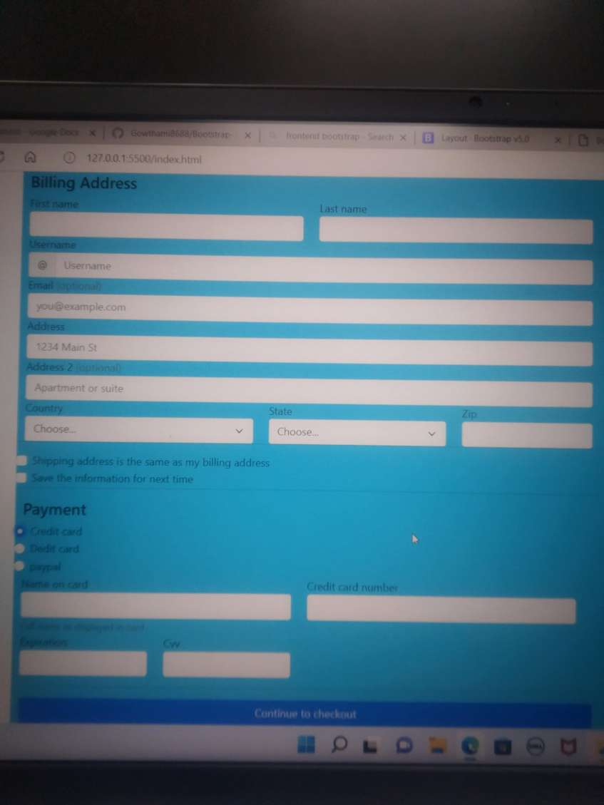 GitHub - Gowthami8688/Bootstrap-Assignment-2