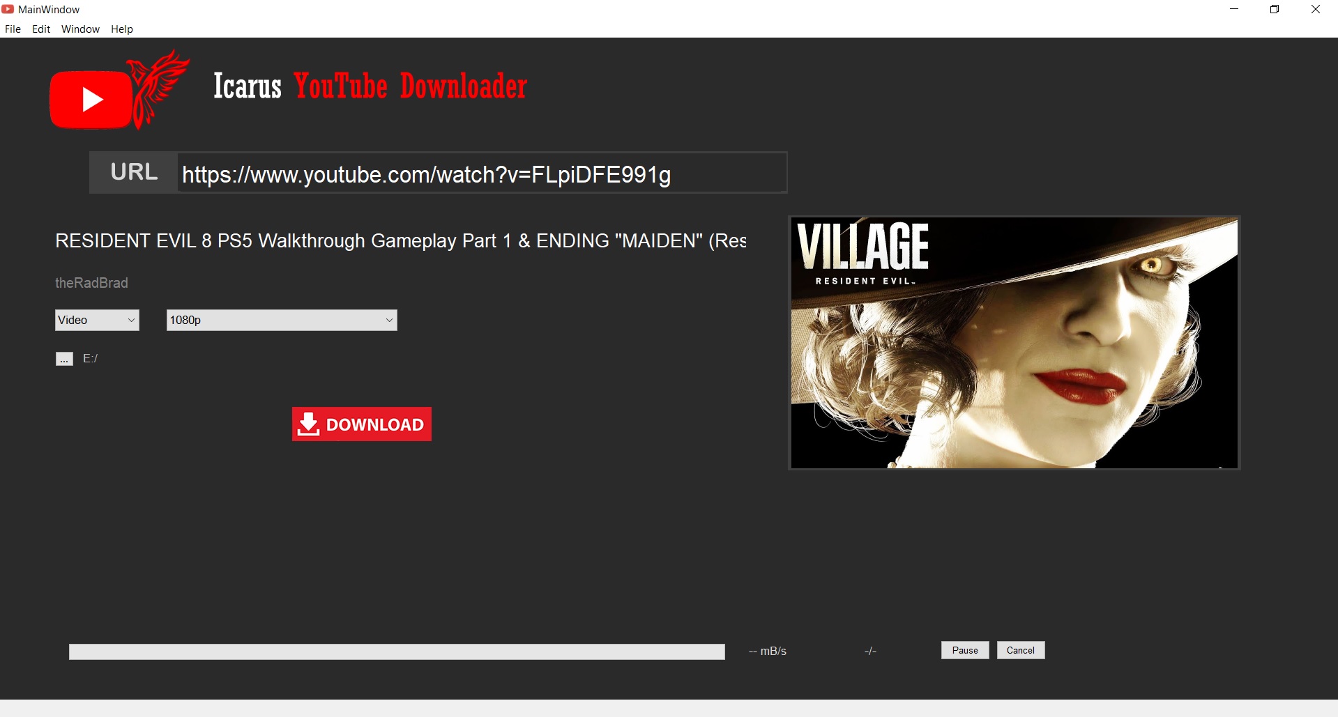 GitHub - AnkurMPansara/Icarus-Youtube-Downloader: A simple python app to download youtube videos ...