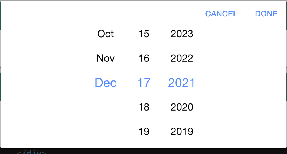 bug: Ionic 6 - Ion-Datetime UI not adding local timezone hrs to passed date · Issue #24458 ...