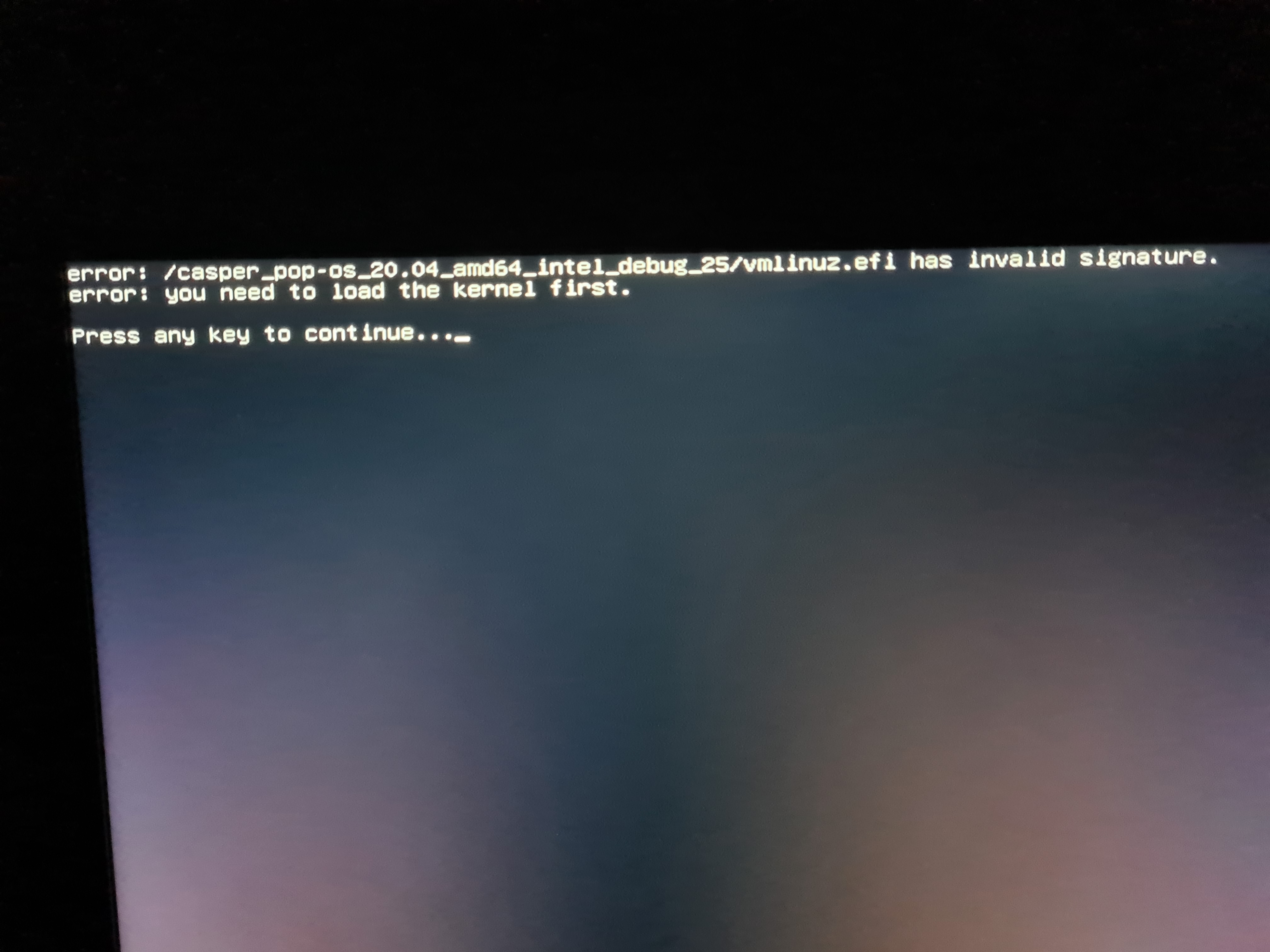 Pop_os fails to boot · Issue #501 · ventoy/Ventoy · GitHub