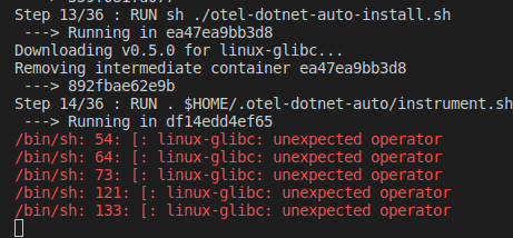 Error executing automatic instrumentation shell scripts inside a slim docker image · Issue #1694 ...