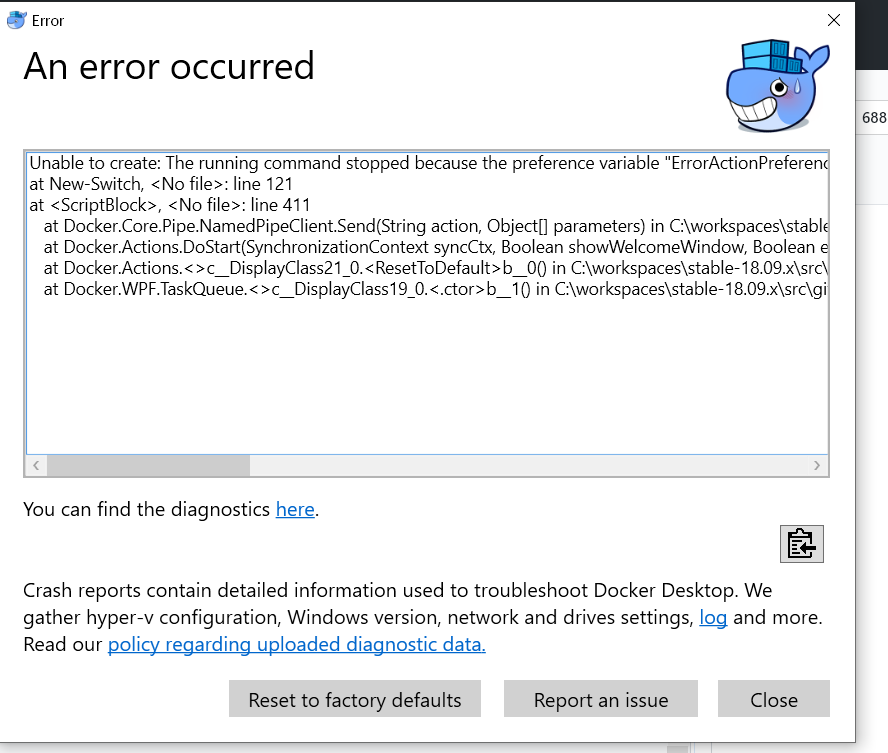 Hyper V Encountered An Error Trying To Access An Object On Computer Xxxx Because The Object