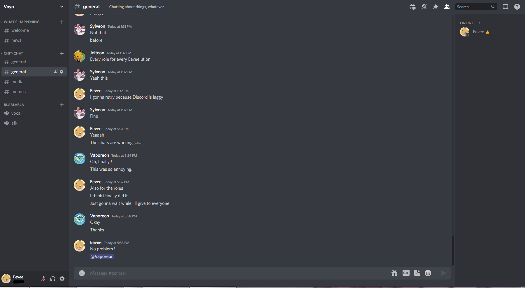 Fosscord Servers (Guilds) stop working after a moment · Issue #190 · spacebarchat/spacebarchat ...