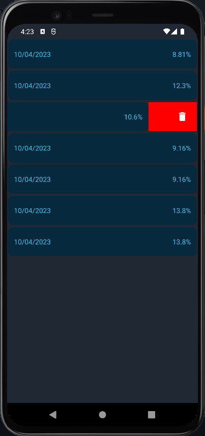 GitHub - rafaelmamedli/BodyFatTracker: Calculation and recording of "body fat",MVVM ...