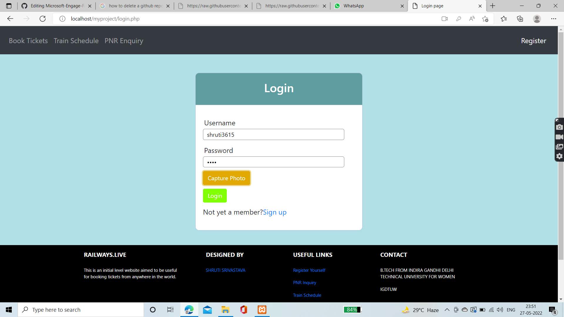 GitHub - Adityasrivastava3615/RAILTECH-RAILWAY-TICKET-BOOKING-SYSTEM: A ...