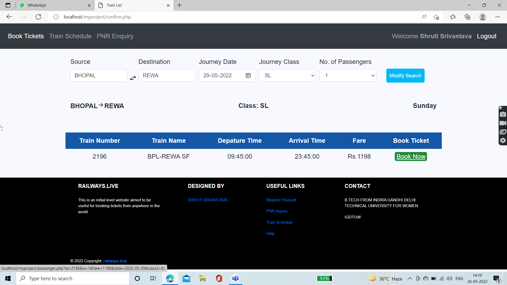 GitHub - Adityasrivastava3615/RAILTECH-RAILWAY-TICKET-BOOKING-SYSTEM: A railway ticket booking ...