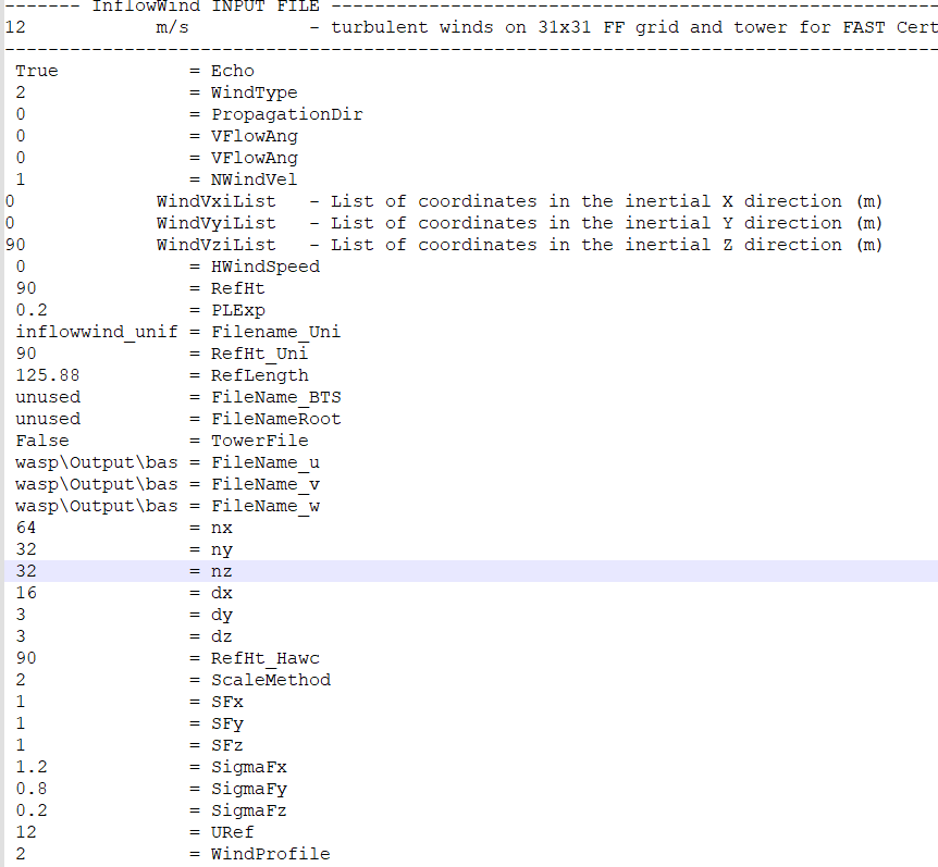 How To Apply My Own Wind Data To Inflow Wind Module · Issue 1532 