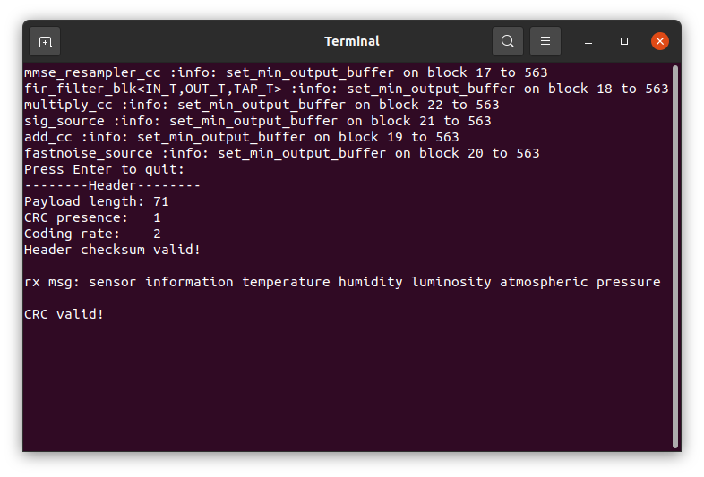 No example code is executed with USRP · Issue #26 · tapparelj/gr-lora_sdr · GitHub