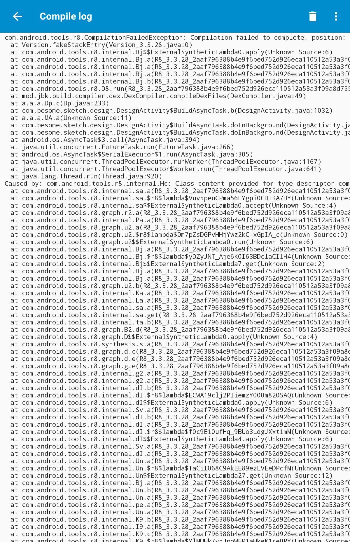 error in Proguard · Issue #493 · Sketchware-Pro/Sketchware-Pro · GitHub