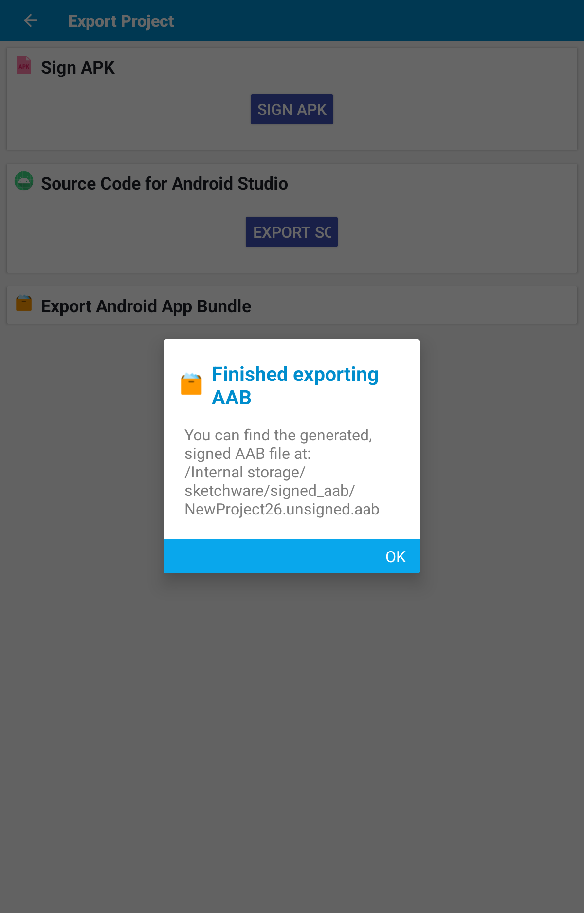 Error In Exporting Aab File And App · Issue 498 · Sketchware Prosketchware Pro · Github