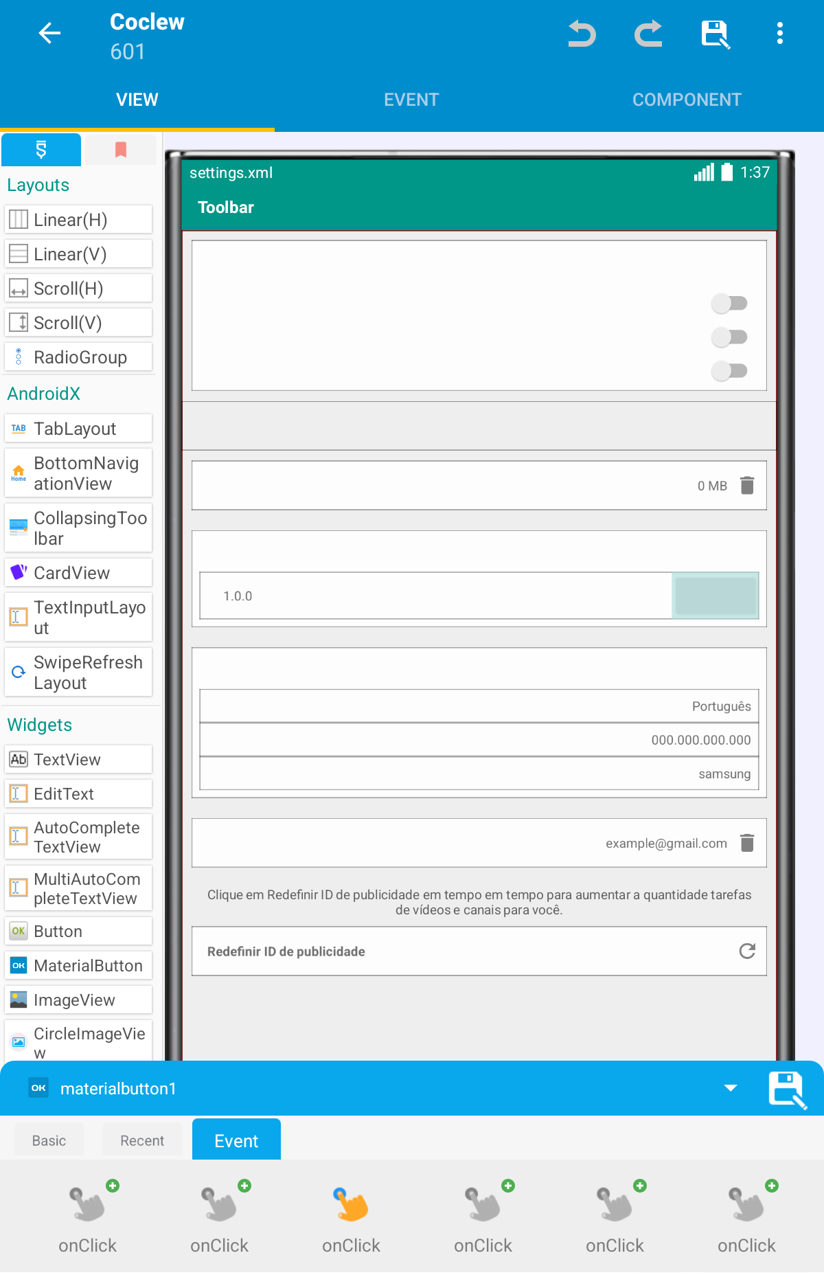 Multiplication of view events · Issue #523 · Sketchware-Pro/Sketchware-Pro · GitHub