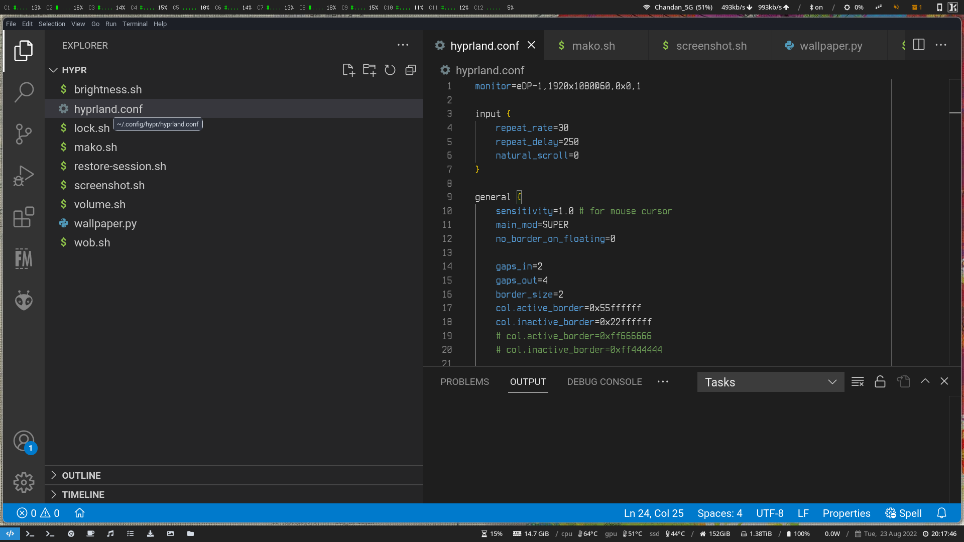 Tool tips are cropped · Issue #566 · hyprwm/Hyprland · GitHub