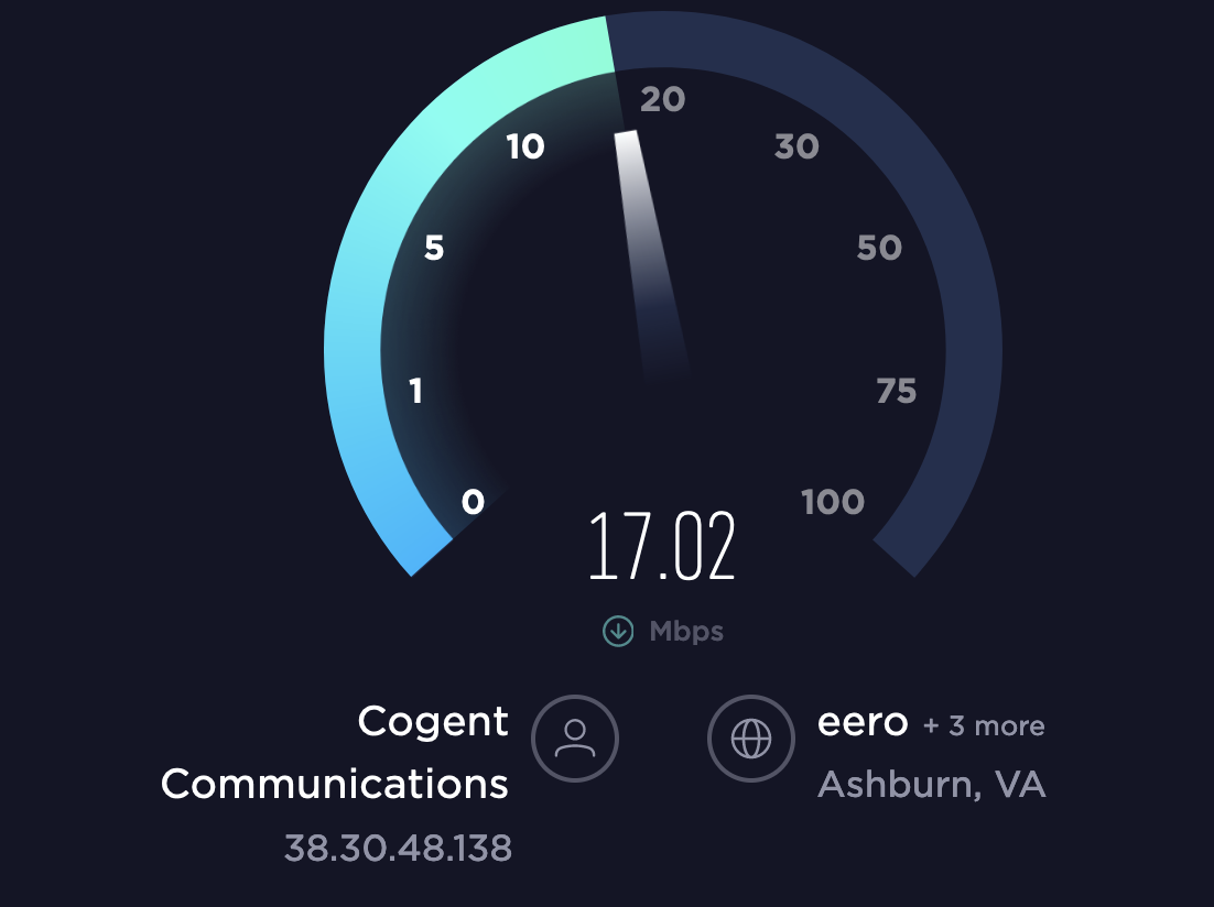 Drastic Reduction In Network Bandwidth When Routing Traffic Via Exit 6793