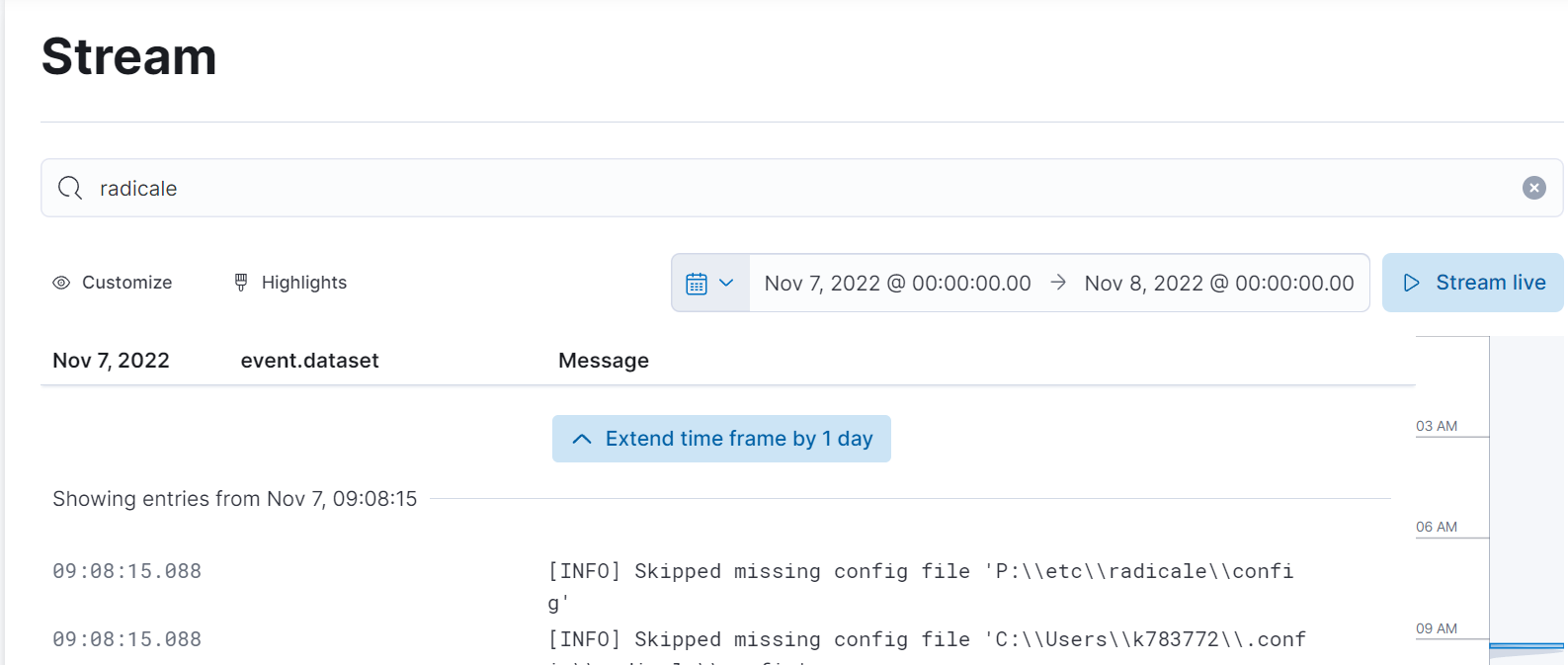 apm logs not showing up in kibana apm app/panel · Issue #145016 · elastic/kibana · GitHub