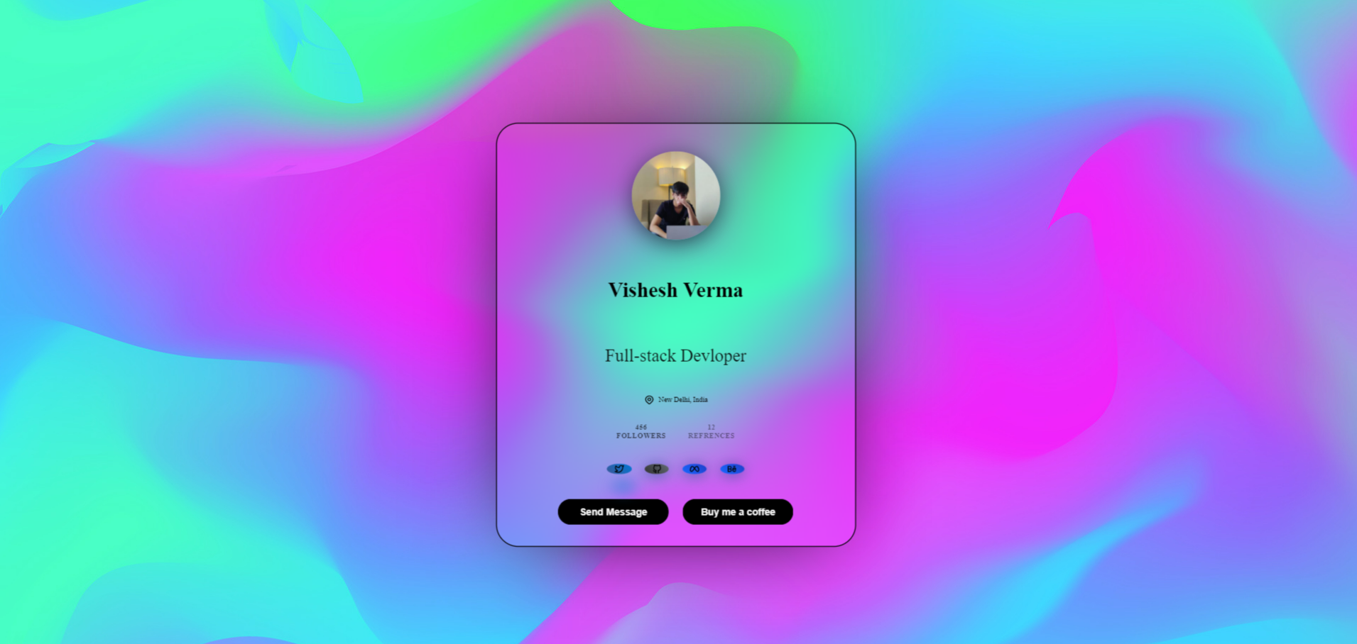 GitHub - vishesh1111/Profile-UI-Card
