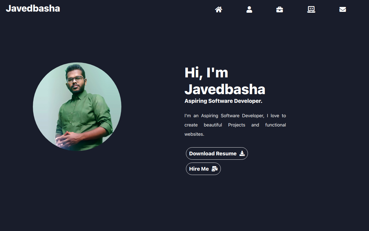 GitHub - Iam-Javed/Portfolio