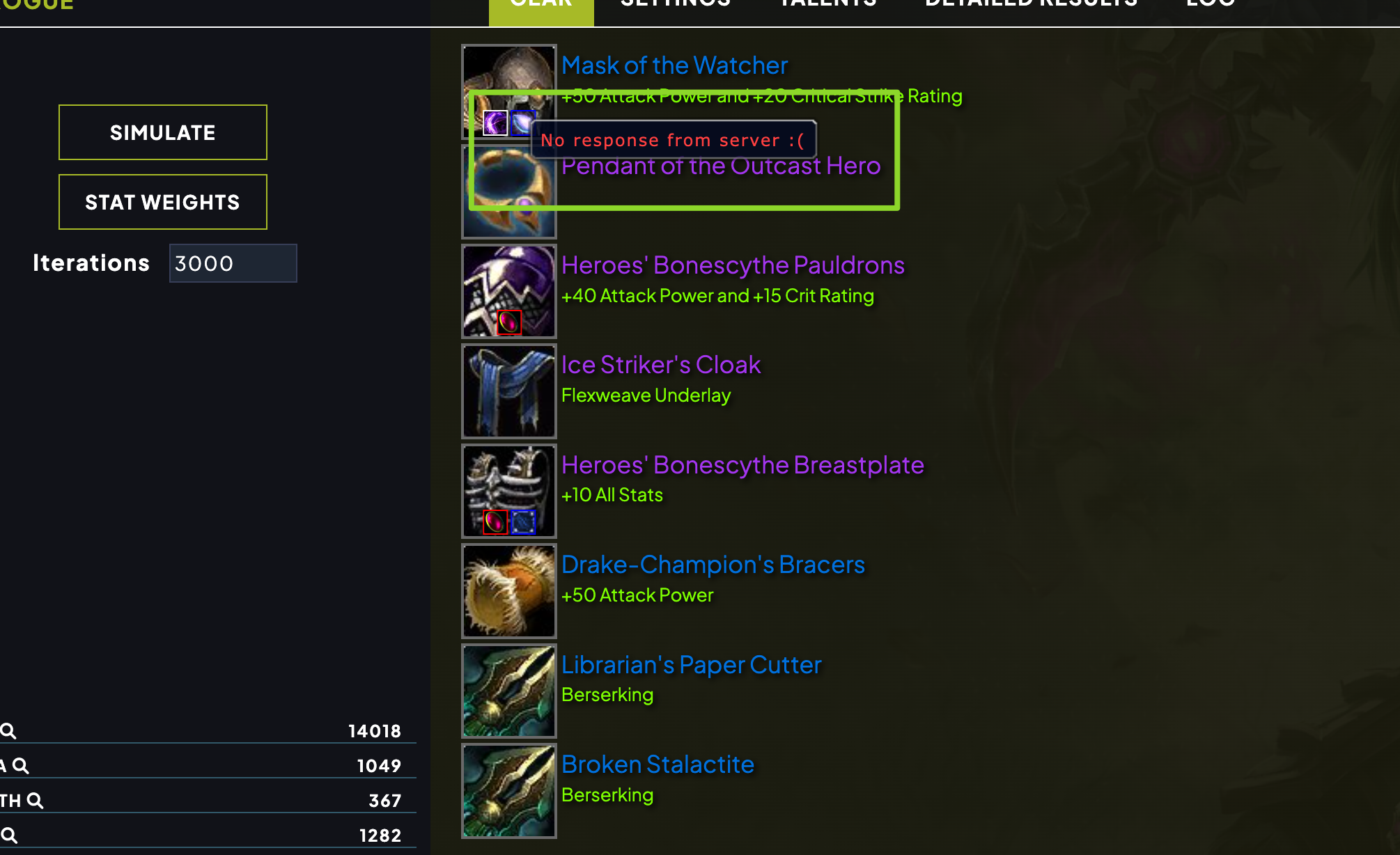 Can not load item tooltip · Issue #1891 · wowsims/wotlk · GitHub