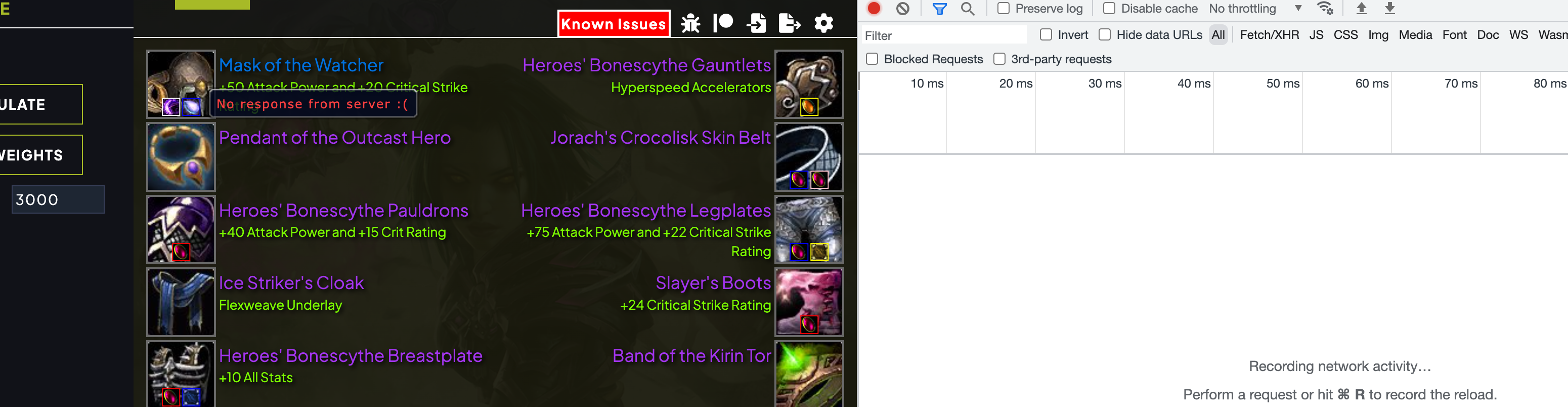 Can not load item tooltip · Issue #1891 · wowsims/wotlk · GitHub