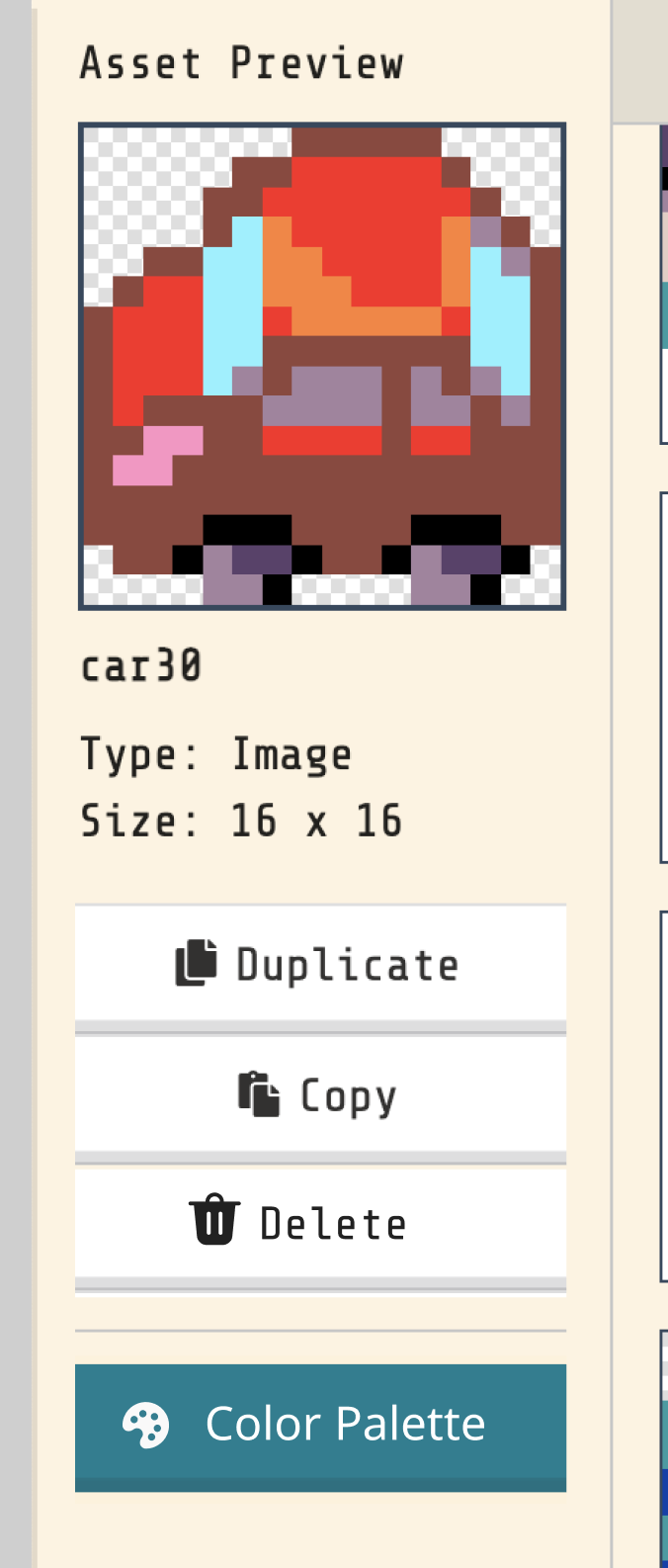 Color palette; button margins are off · Issue #5489 · microsoft/pxt-arcade · GitHub