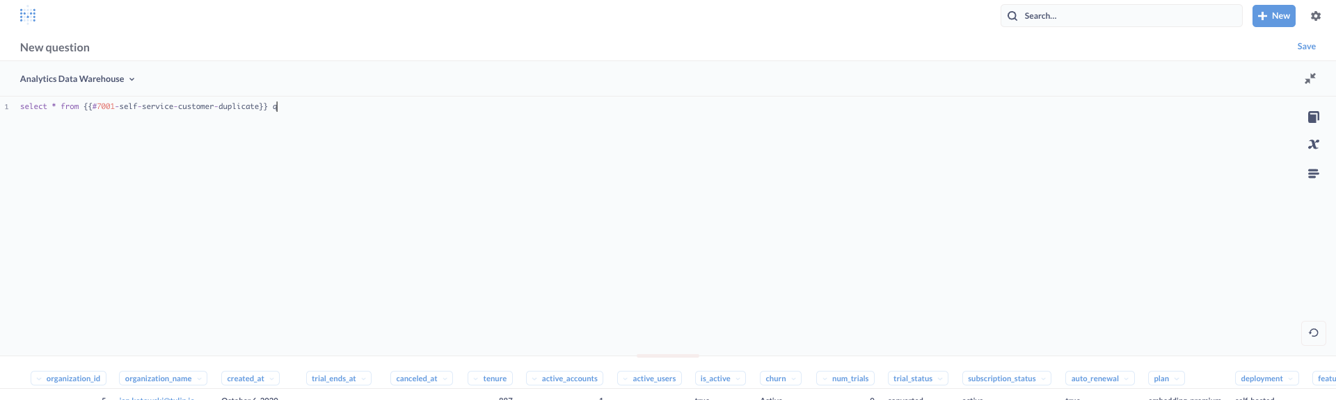 Unable to Reference a Saved Model/Question in Another Native Query · Issue #29158 · metabase ...