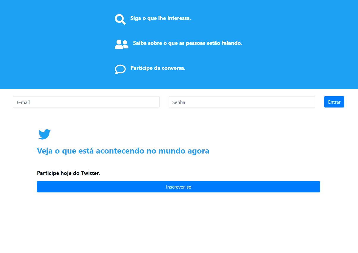 Github Wesleynajar App Twitter Clone