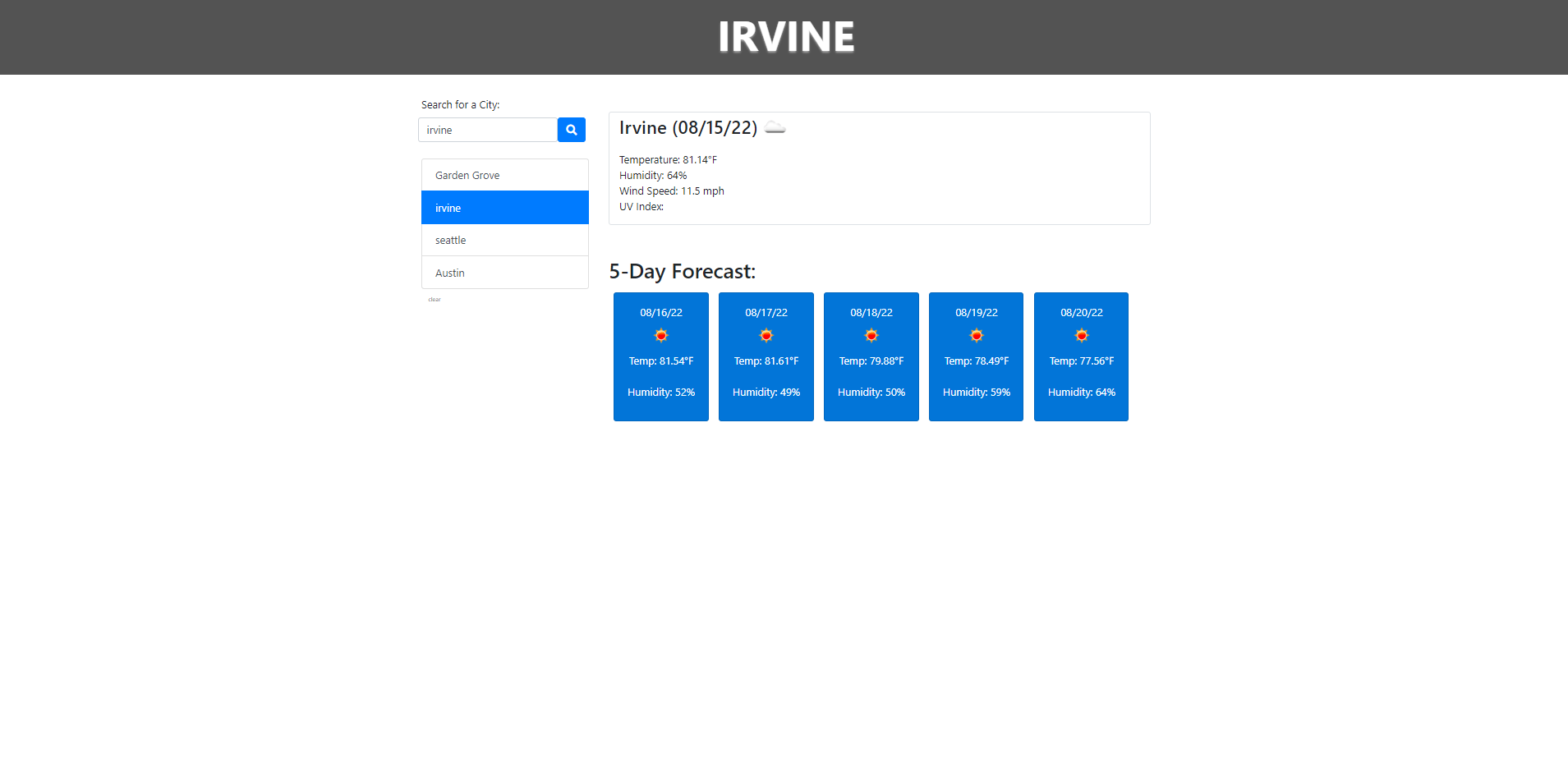 GitHub - brianthoang/Module-6-Challenge---Server-Side-API