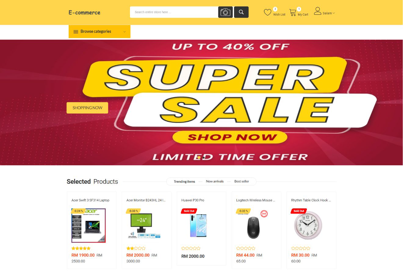 Github Abdulsalam S Ghalebweb Based Application E Commerce System With Object Recognition