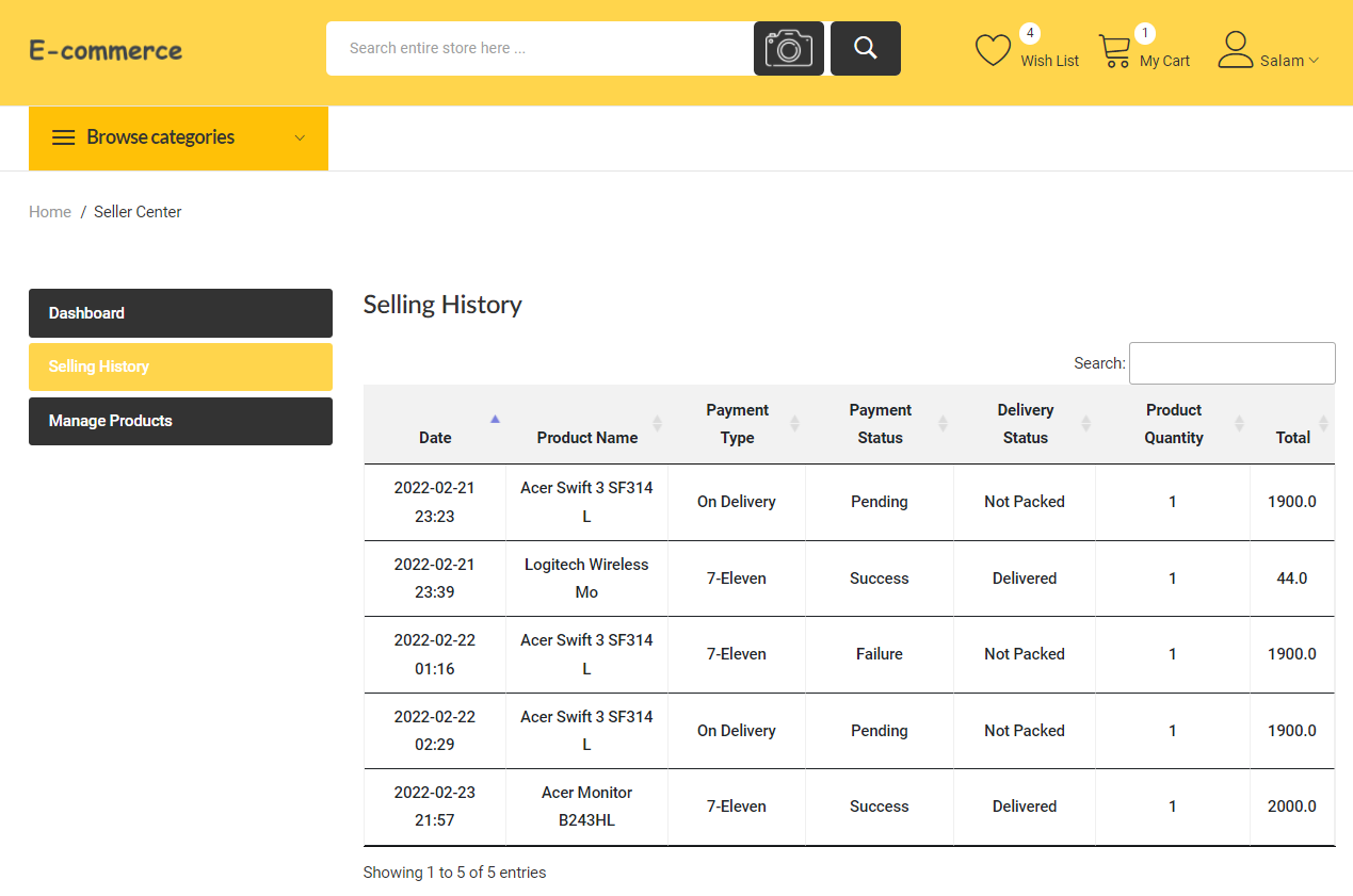 GitHub - abdulsalam-s-ghaleb/Web-Based-Application-E-Commerce-system ...