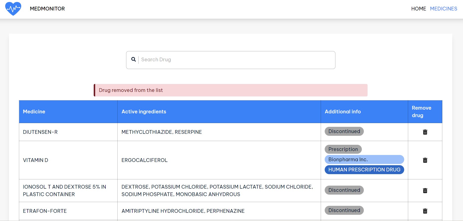 GitHub - karolinamarszal/MedMonitor: Store information about your medical appointments in one ...