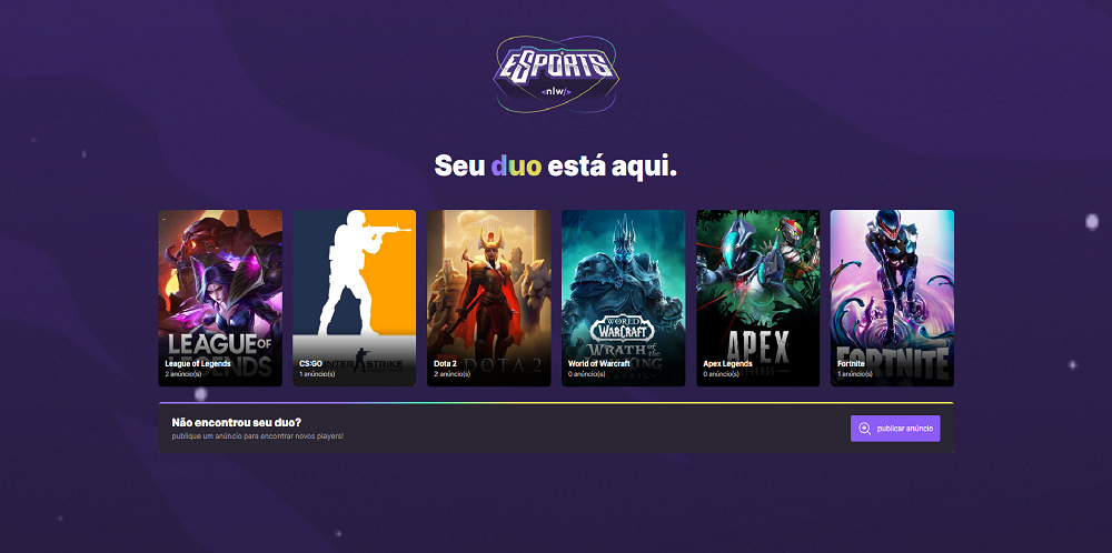 GitHub - AllanSantanna/esport