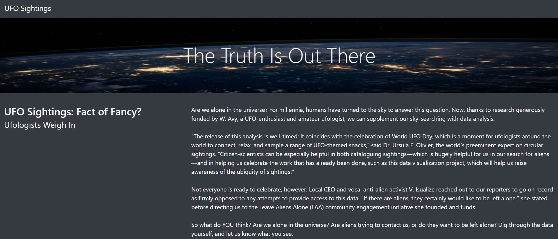 GitHub - Jwag2128/UFOs: An interactive web application where you can ...