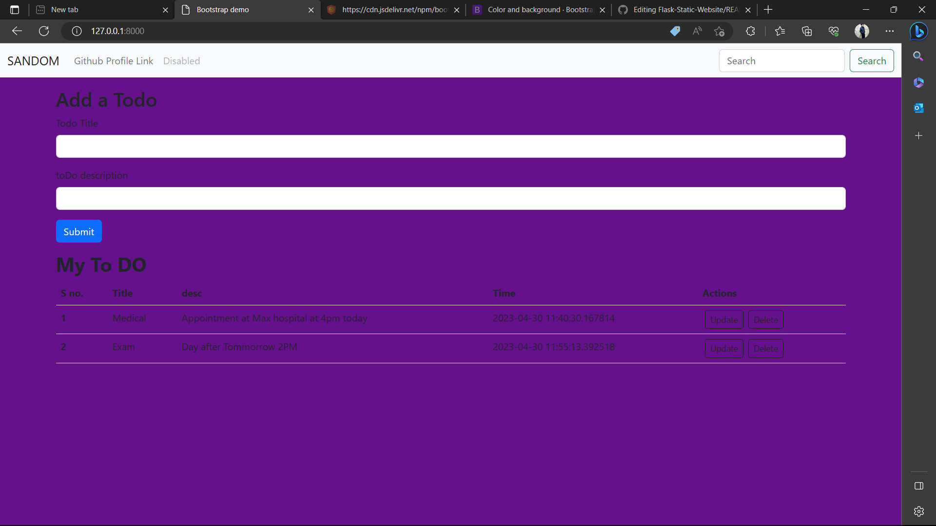GitHub - SandarbhOmie/Flask-Static-Website: Created a GitHub - SandarbhOmie/Flask-Static-Website: Created a